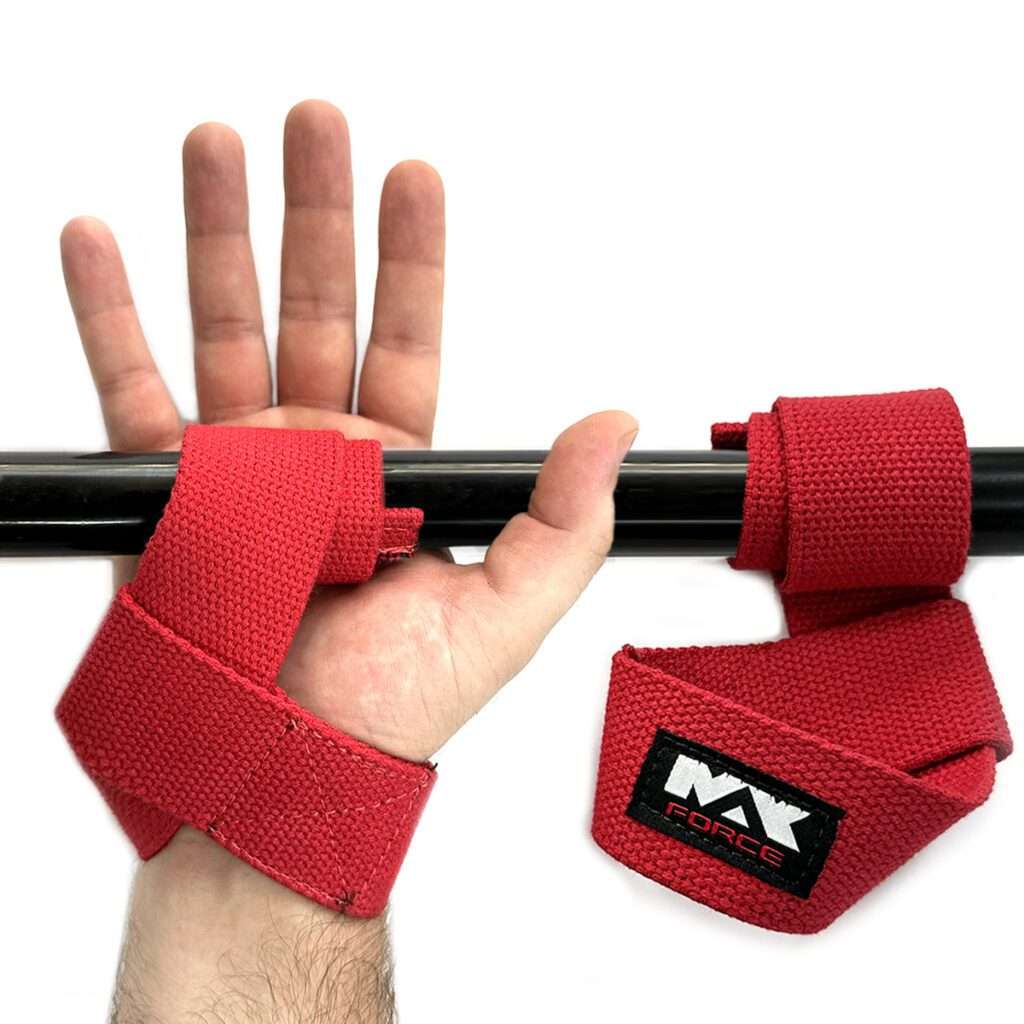 FITA STRAP MAX FORCE VERMELHO – PAR – MaxForce